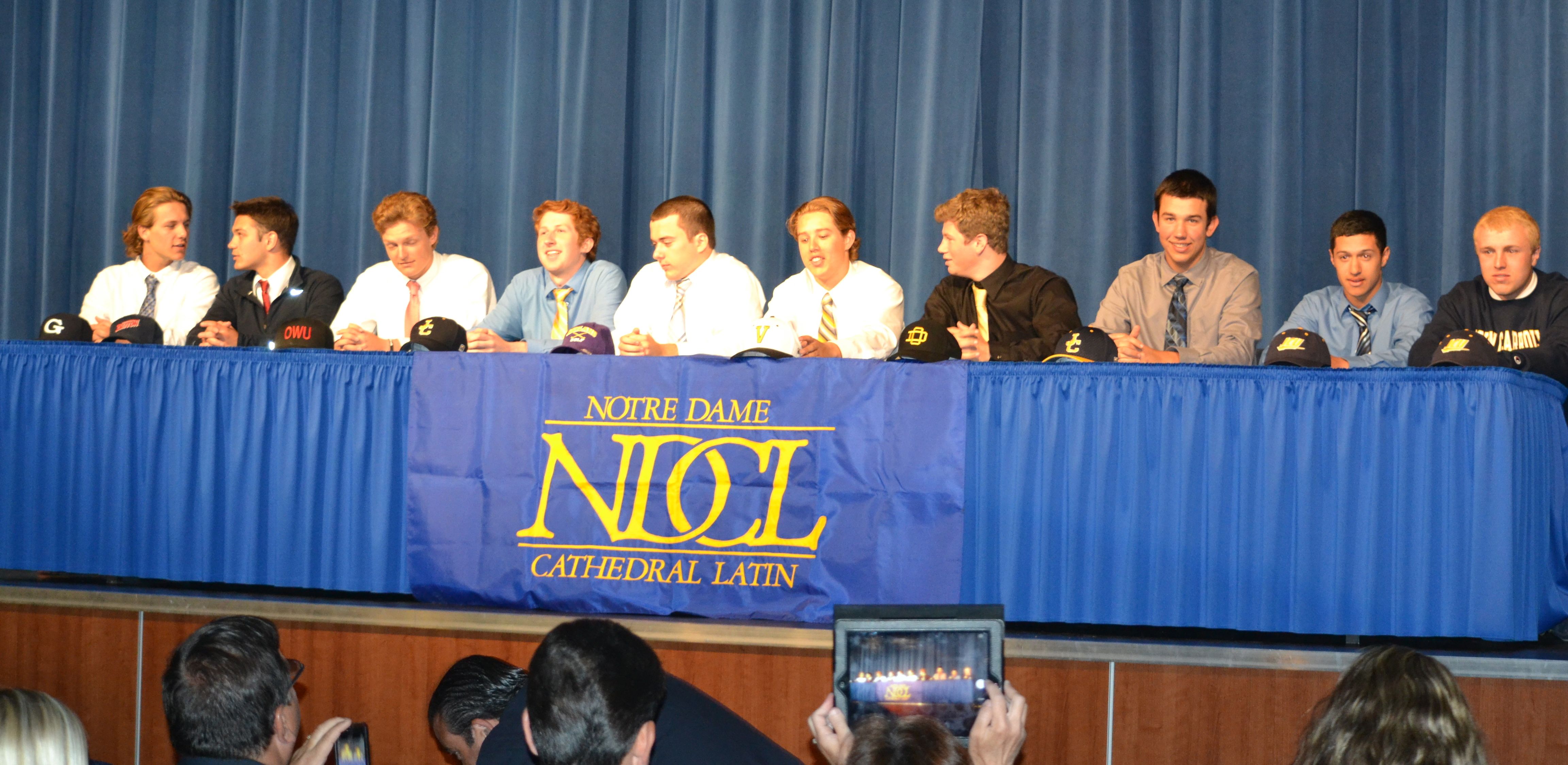 NDCL Student-Athletes Commit to Colleges | Geauga County Maple Leaf