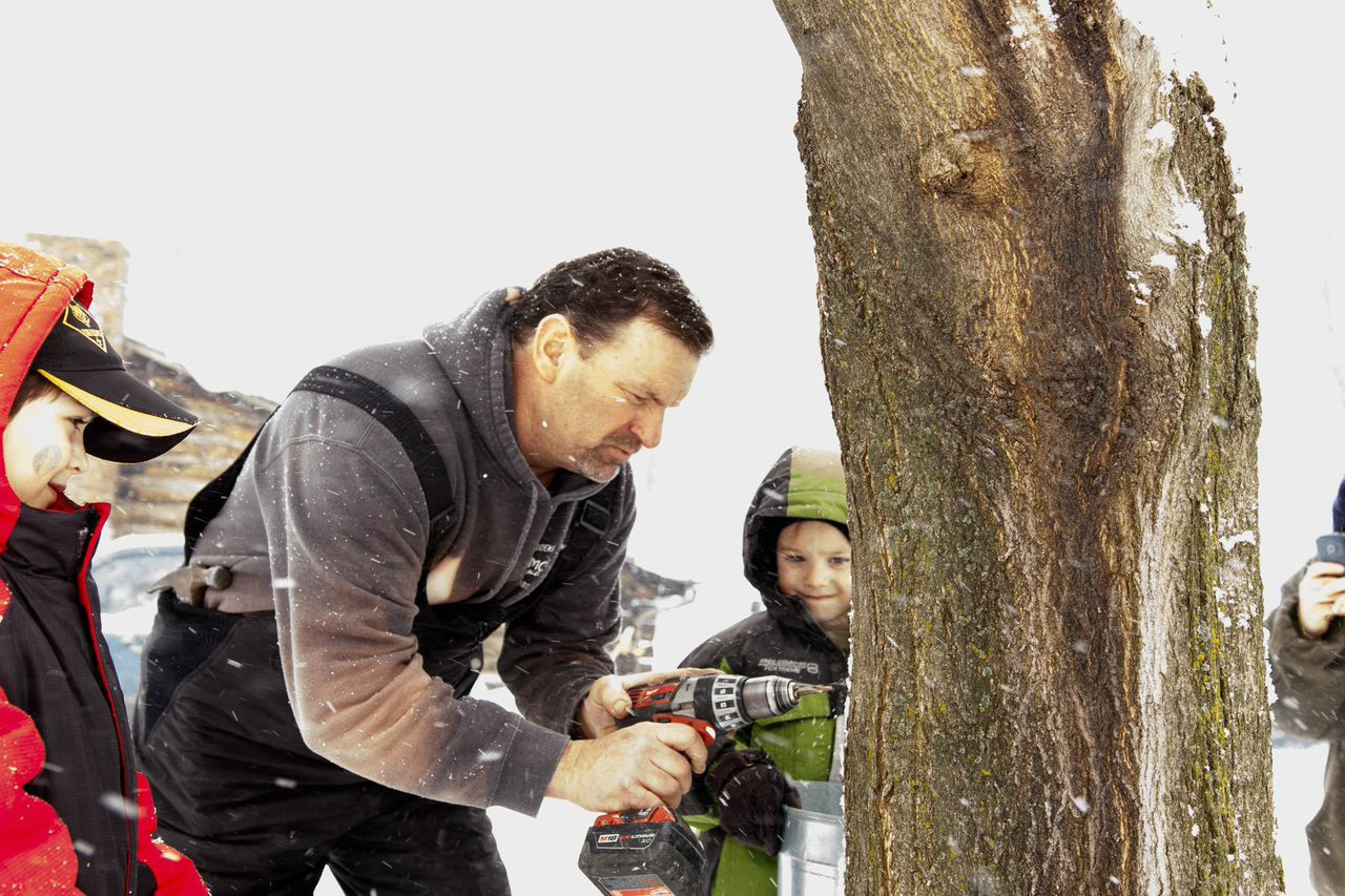 Frozen Sap Anyone? | Geauga County Maple Leaf