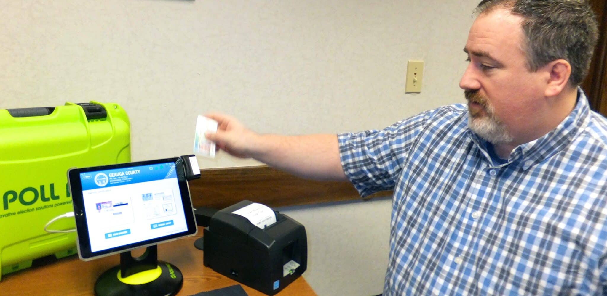 Poll Pad Sign-in Planned for May Elections | Geauga County Maple Leaf