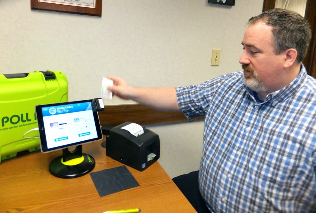 Poll Pad Sign-in Planned for May Elections | Geauga County Maple Leaf