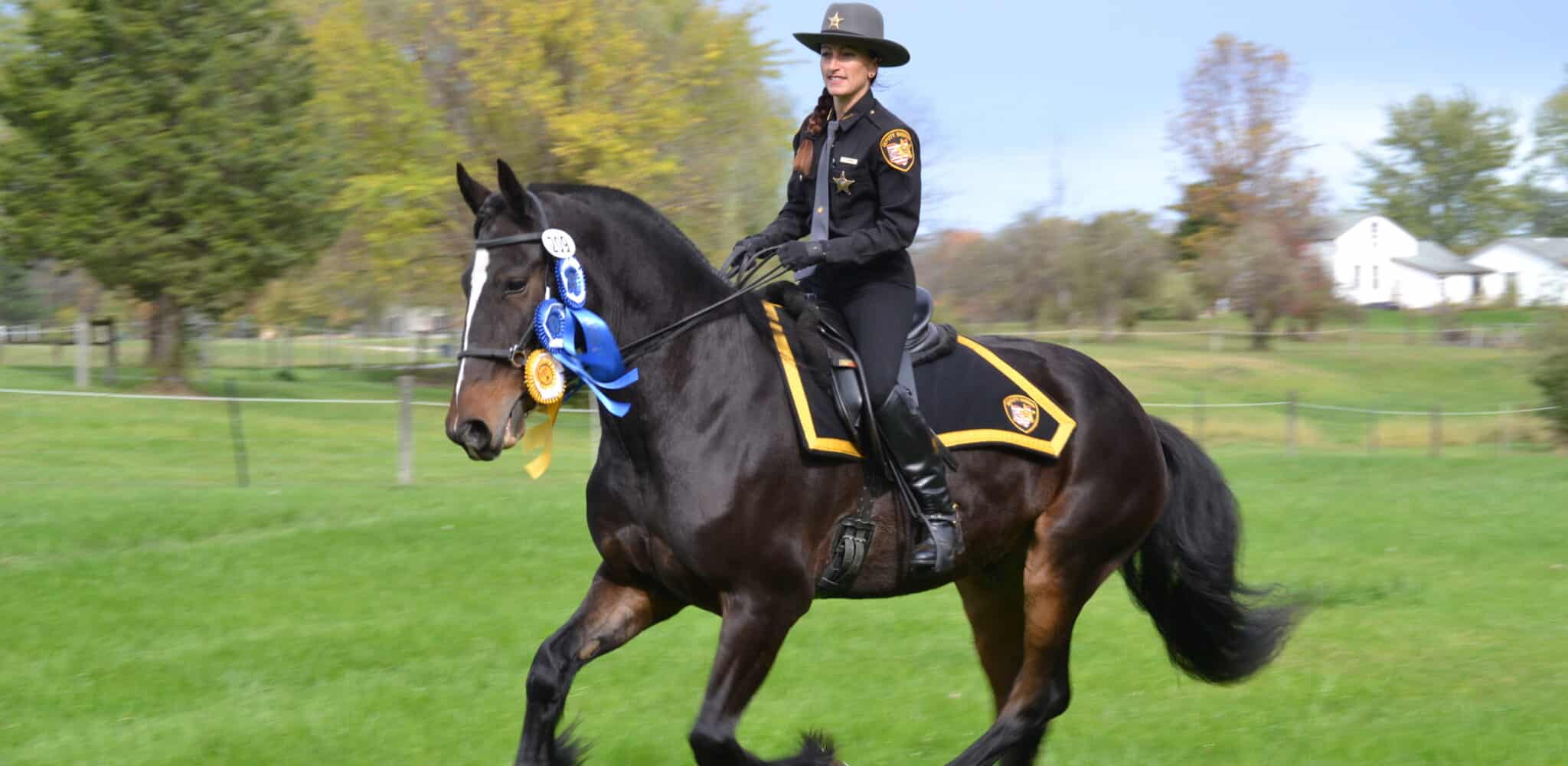 GC Sheriff Mounted Volunteer Wins at Nationals | Geauga County Maple Leaf