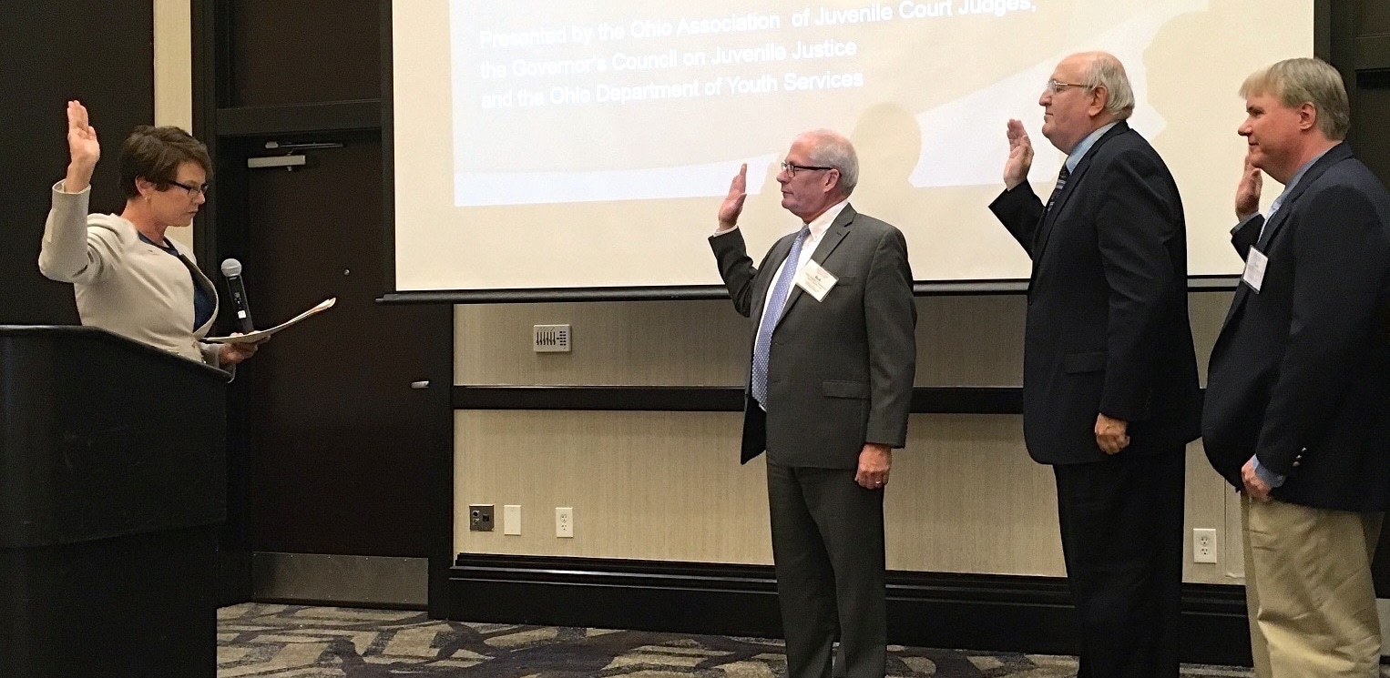 Grendell Sworn in as President of the OAJCJ | Geauga County Maple Leaf