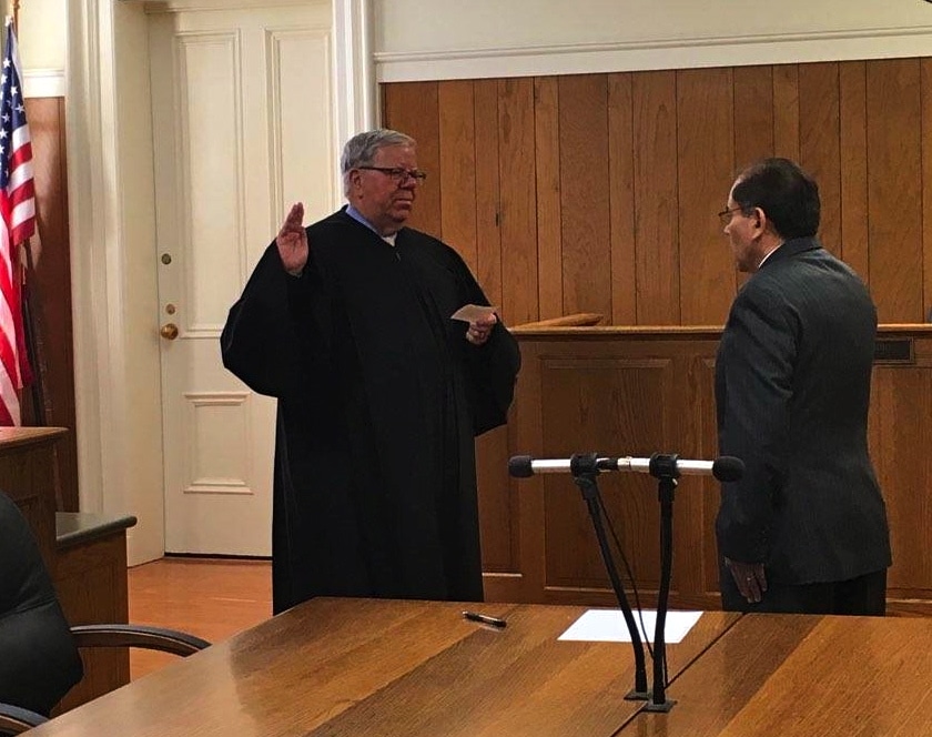 Hernandez Sworn In as Burton Mayor | Geauga County Maple Leaf