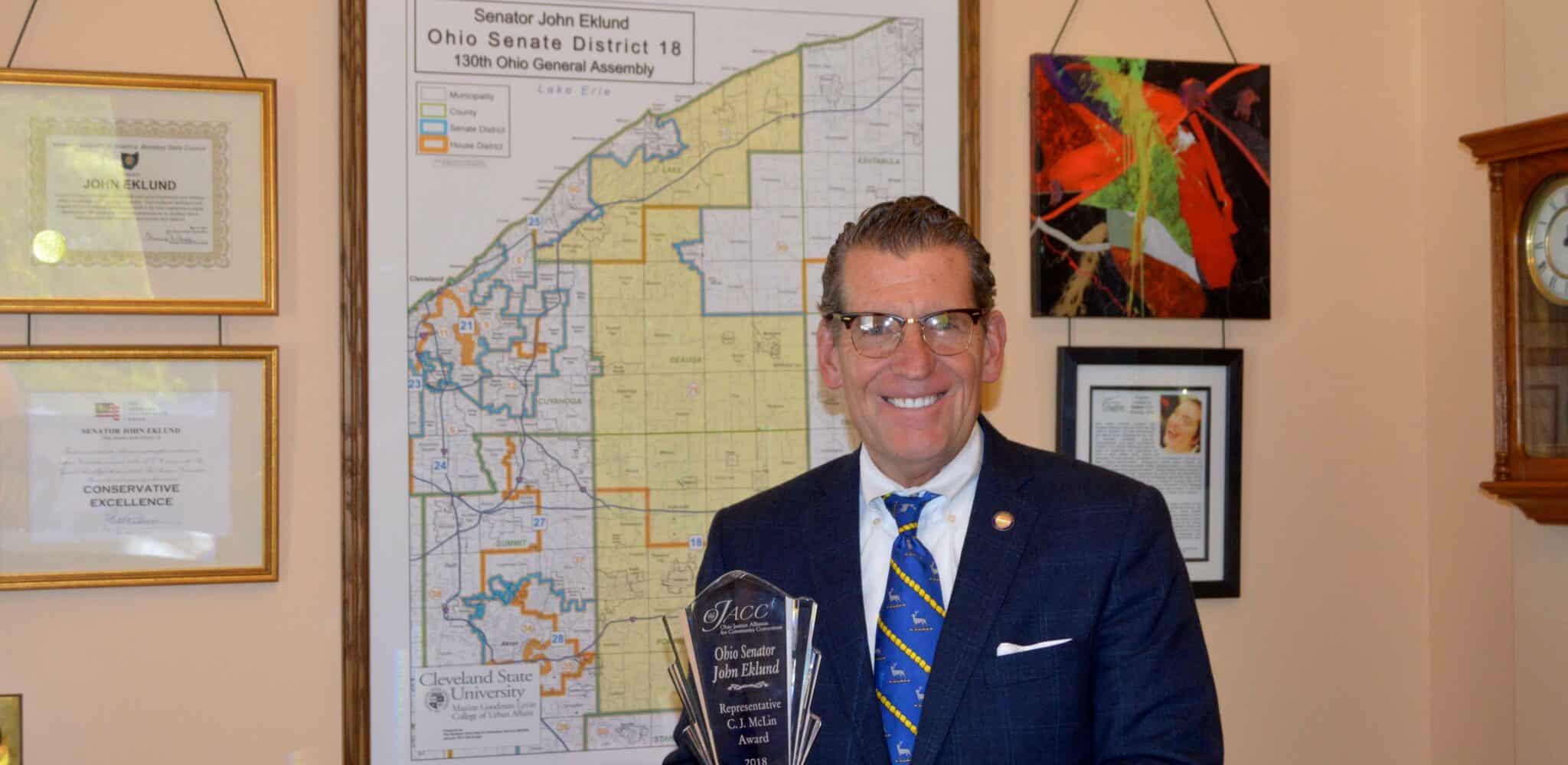 Eklund Recognized for Work Improving Ohio’s Criminal Justice System ...