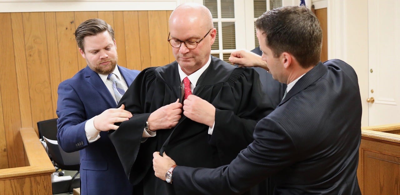 Ondrey Sworn In as Judge | Geauga County Maple Leaf