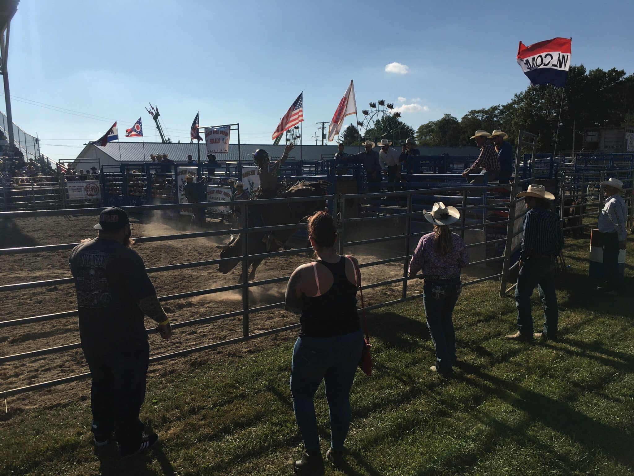 Popular Rodeo Corrals Crowd for Fair Finale | Geauga County Maple ...