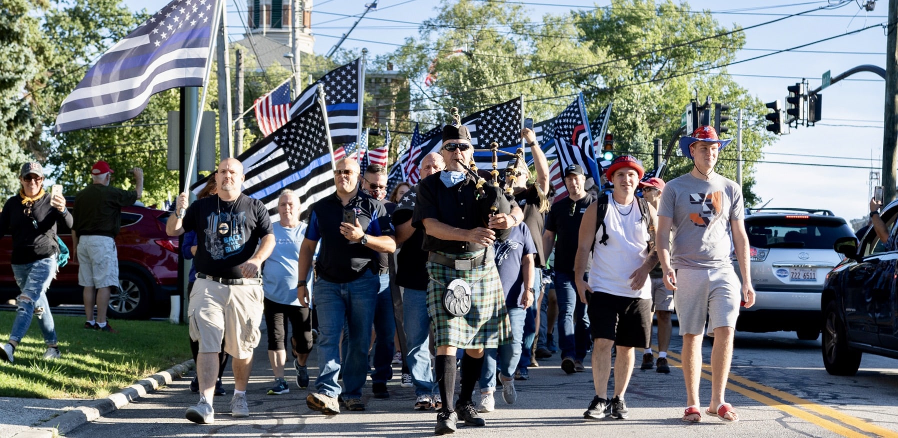 Thin Blue Line Rally Sends ‘Loud Message’ | Geauga County Maple Leaf