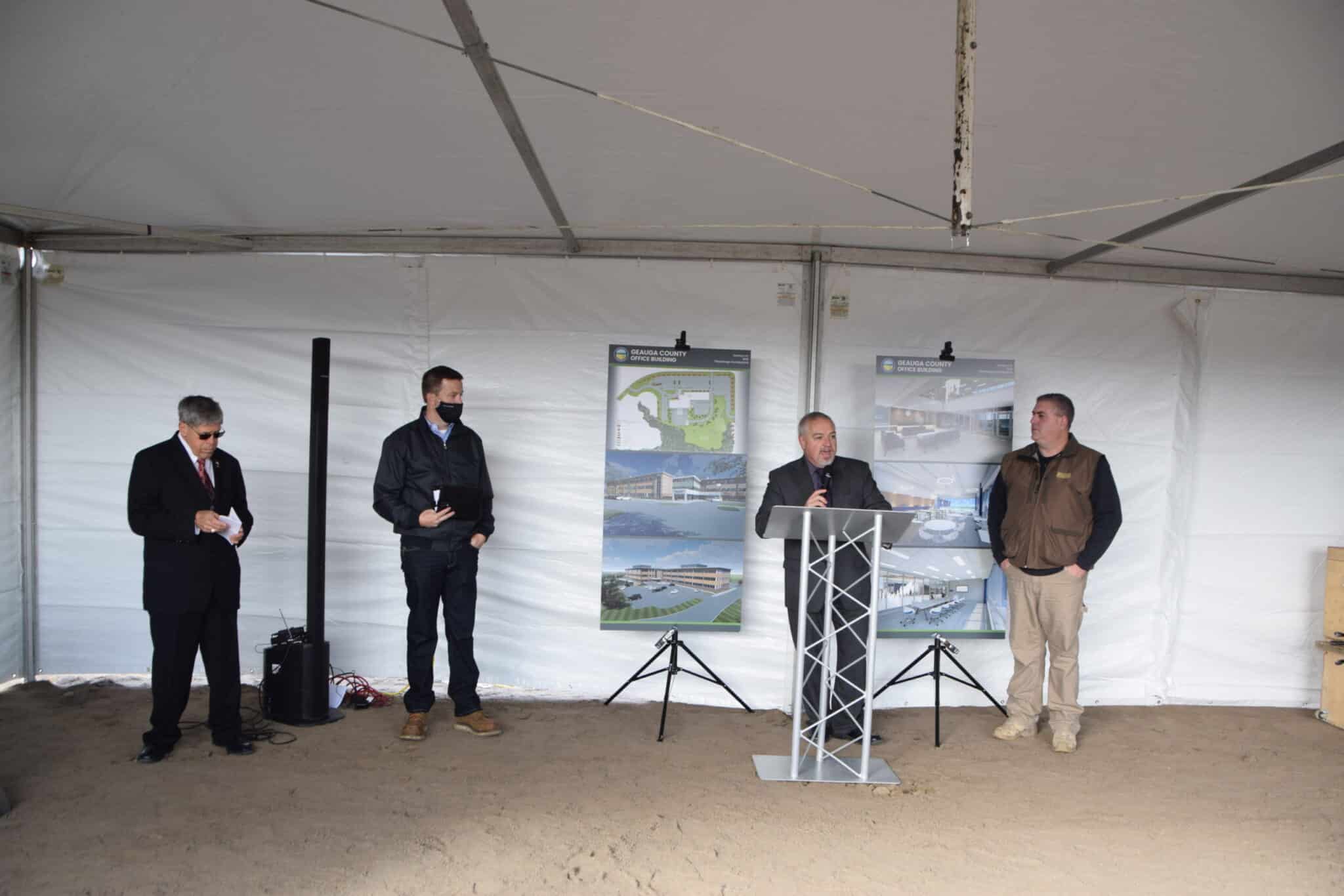 Geauga County Breaks Ground on New Building | Geauga County Maple Leaf