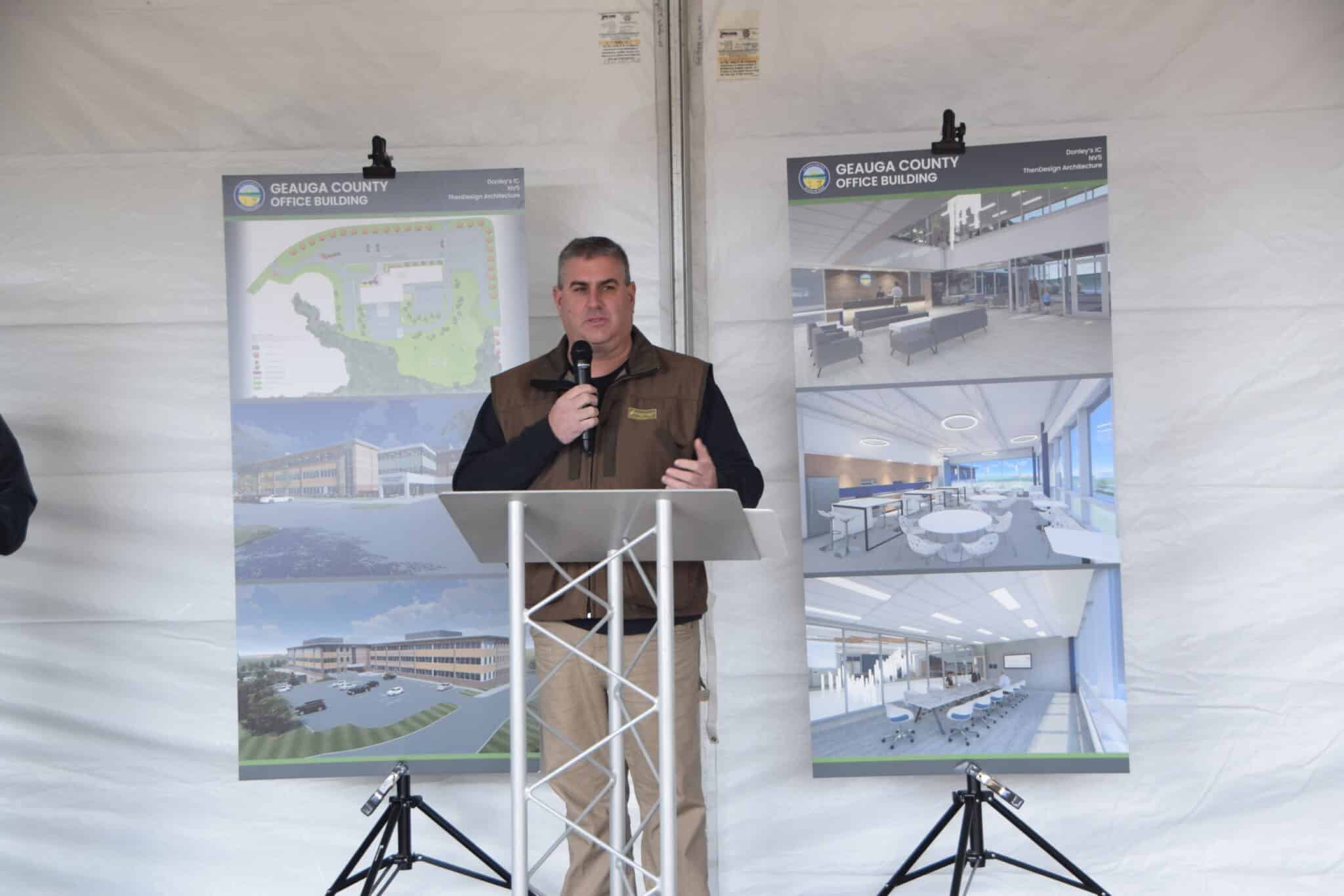 Geauga County Breaks Ground on New Building | Geauga County Maple Leaf