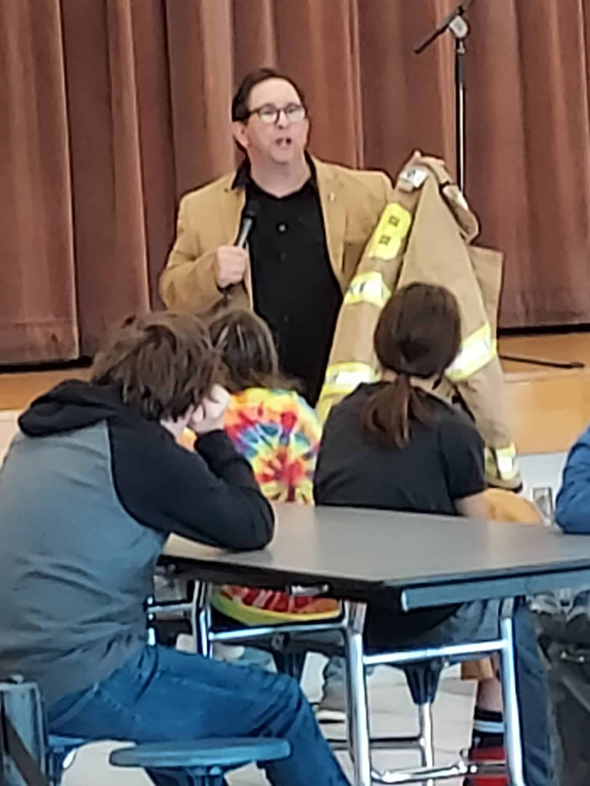 First Responder Shares 9/11 Memories with Students Born After Attack ...