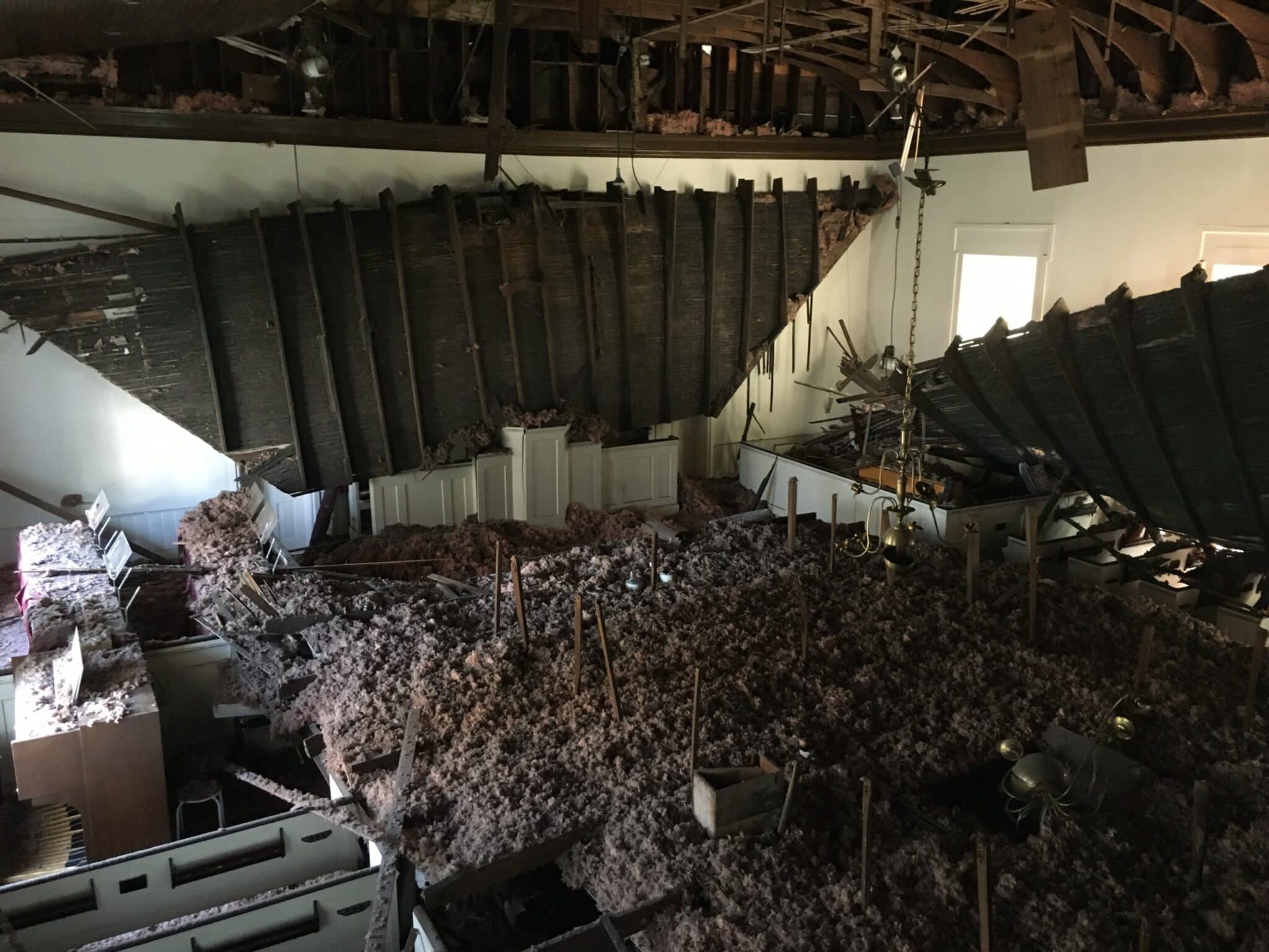 Historic Church Maintains Strong Foundation Despite Ceiling Collapse ...