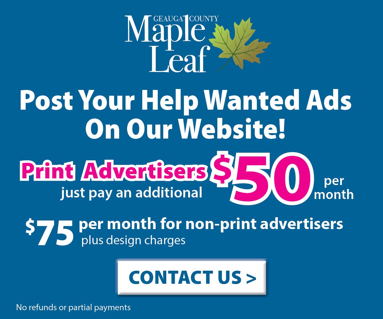 Jobs Board | Geauga County Maple LeafGeauga County Maple Leaf