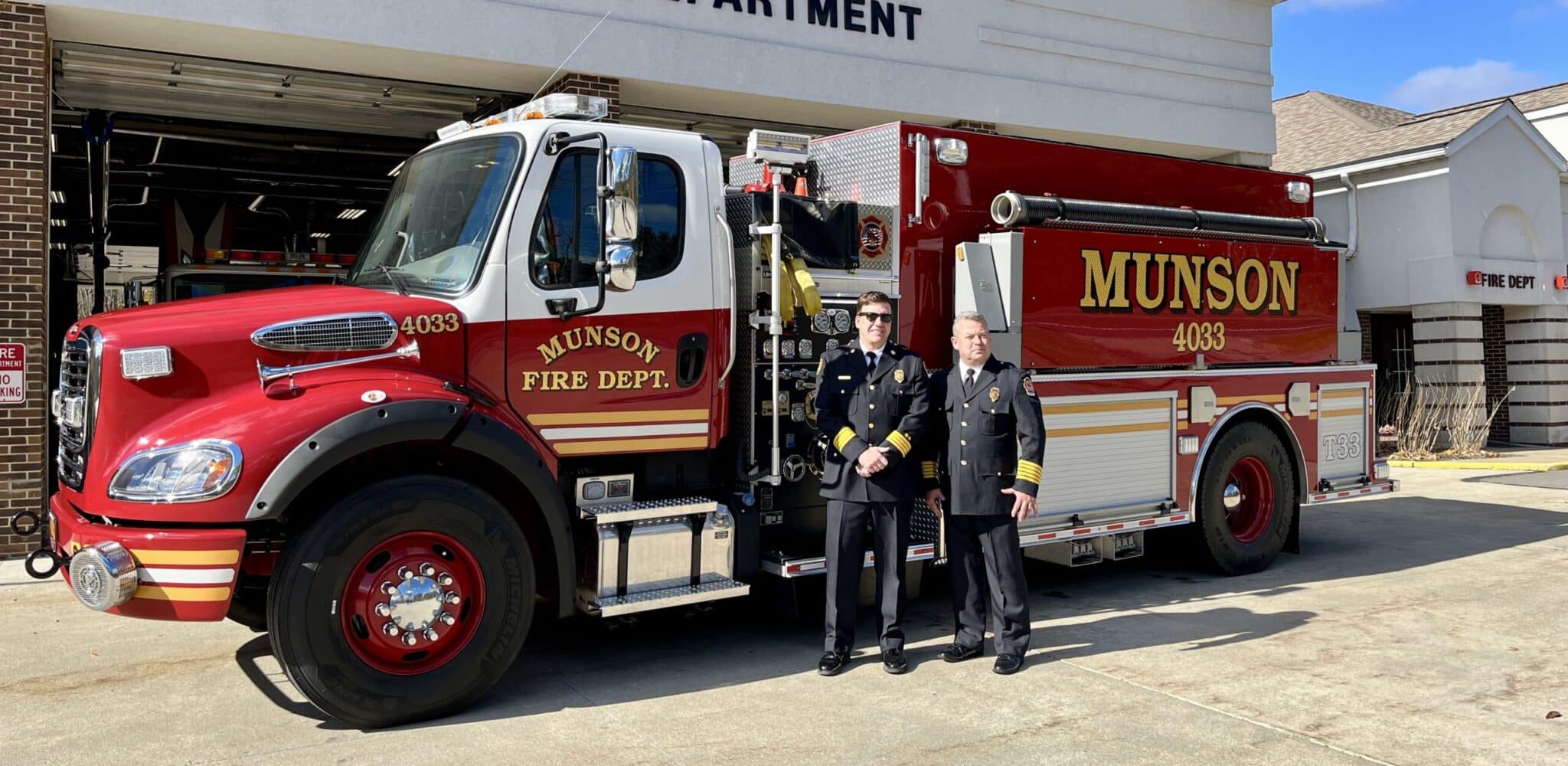 Munson FD Fills its Fleet with New Pumper | Geauga County Maple Leaf