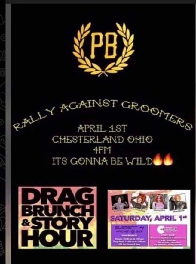 Proud Boys Announce Plans to Disrupt Chester Drag Storytime | Geauga ...