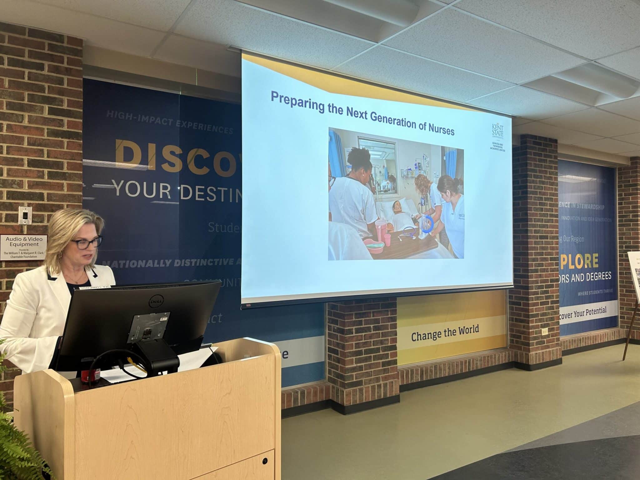 KSU-Geauga Celebrates Renovation of Lab, Student Spaces | Geauga County ...