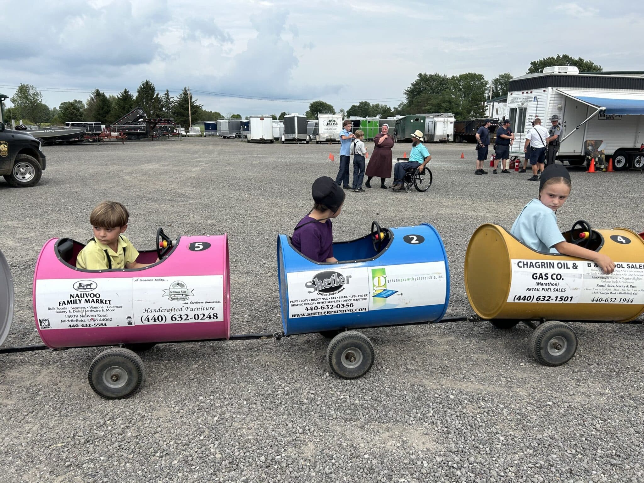 New Buggy Lights Displayed at Amish Safety Day | Geauga County Maple Leaf