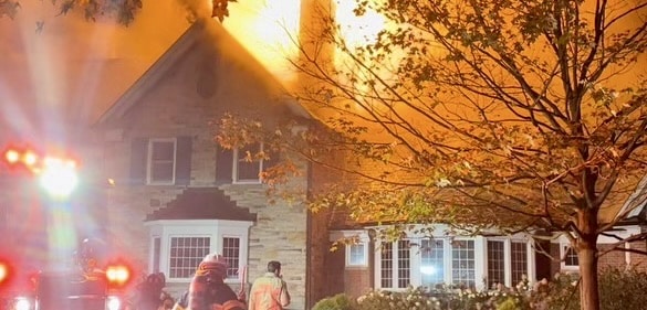 State Fire Marshal Investigating Total-Loss House Fire in Russell ...