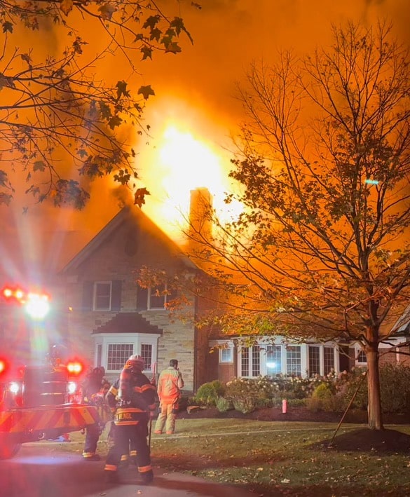 State Fire Marshal Investigating Total-Loss House Fire in Russell ...