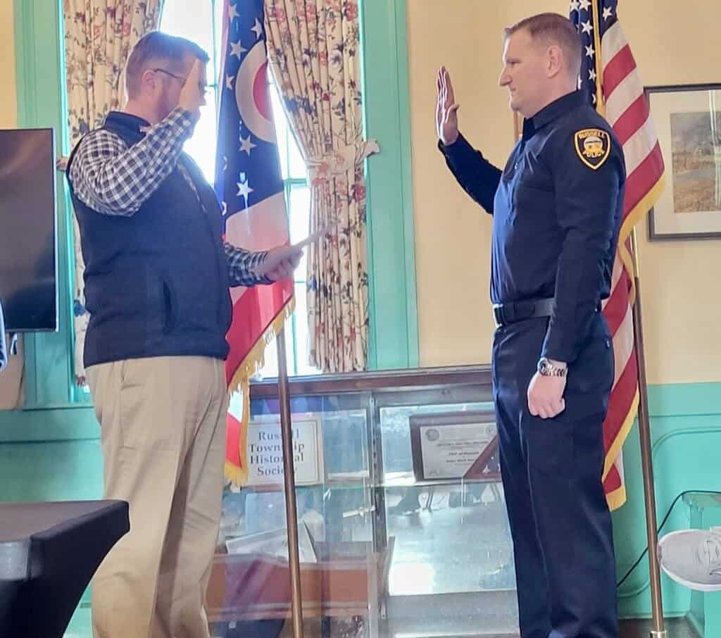 Russell Police Dept. Welcomes New Officer | Geauga County Maple Leaf
