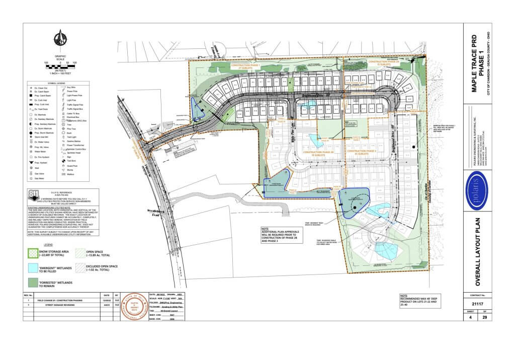 Maple Trace, Willo Tree Subdivisions March Ahead | Geauga County Maple LeafGeauga County Maple Leaf