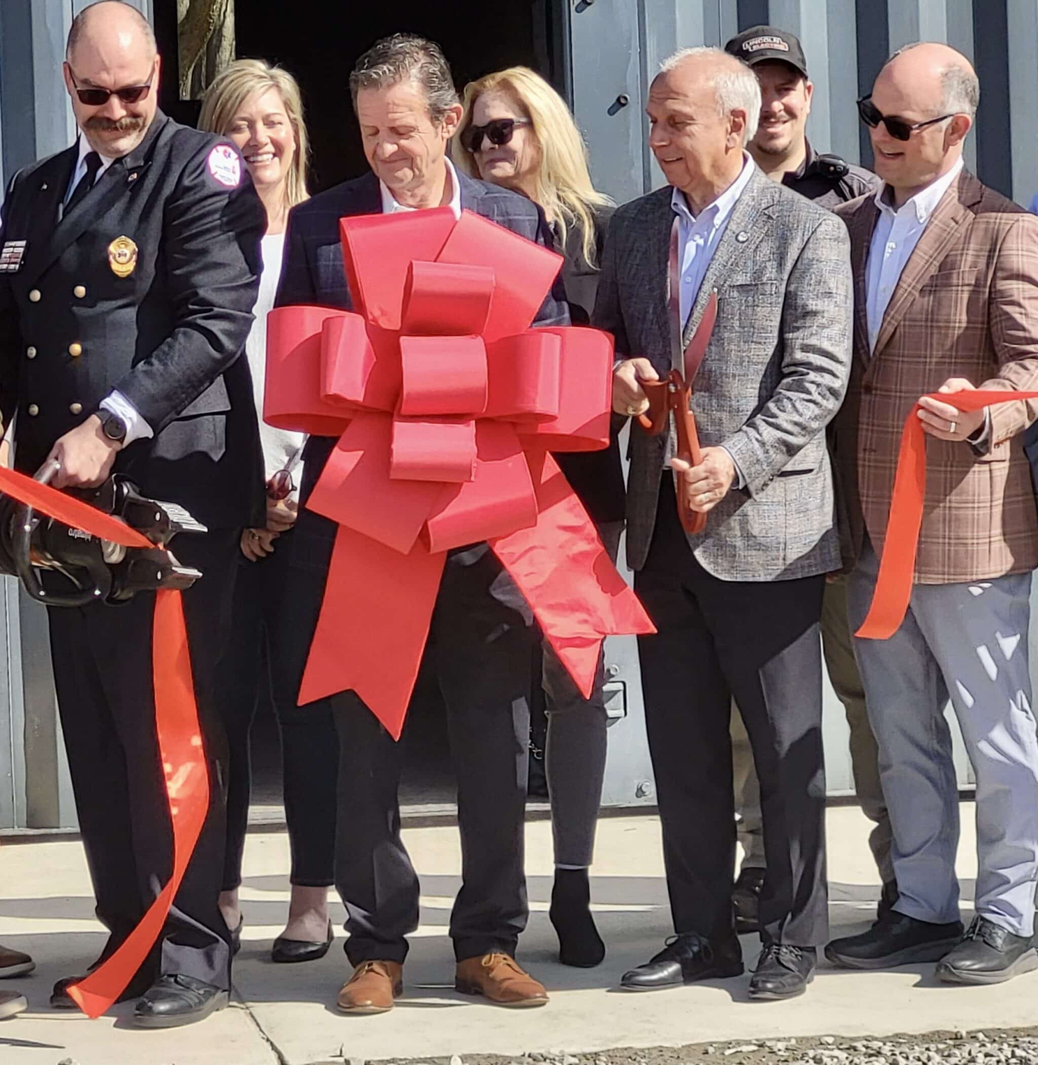 Burn Simulator Ribbon Cutting a Blazing Success | Geauga County Maple Leaf