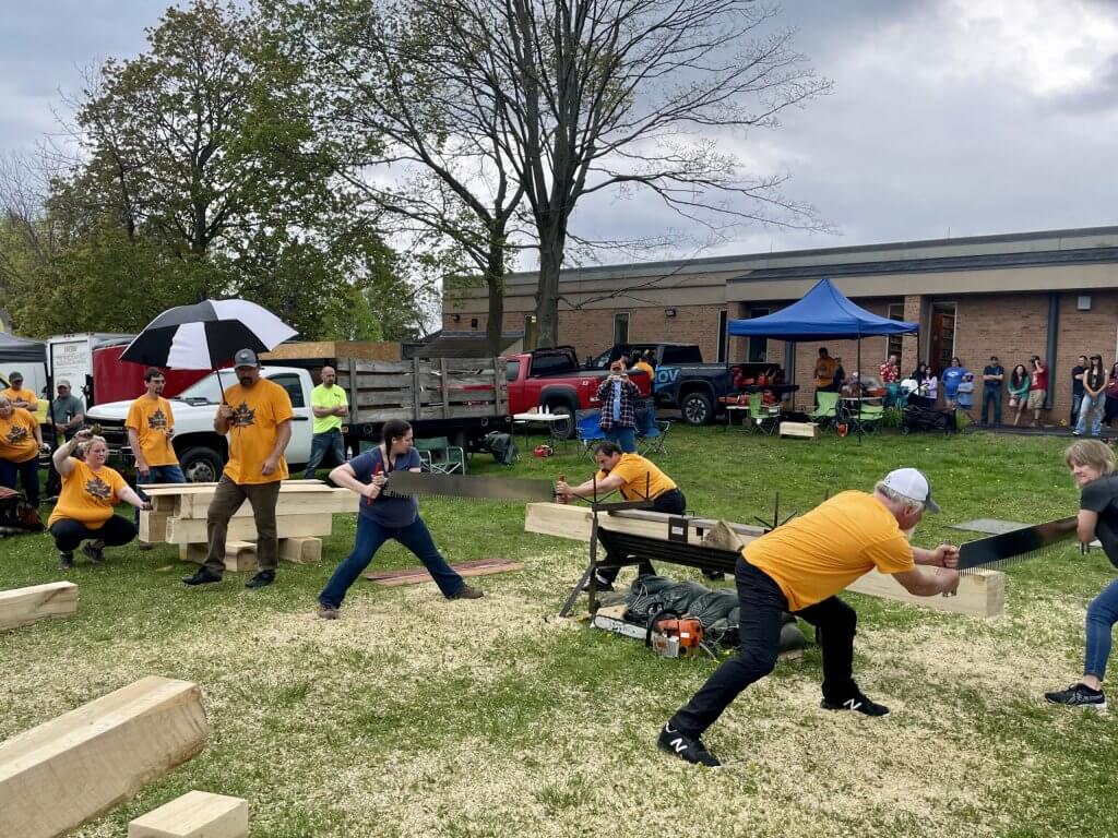 Chainsaw Competition 2024 Kicks up Dust at New Location | Geauga County ...