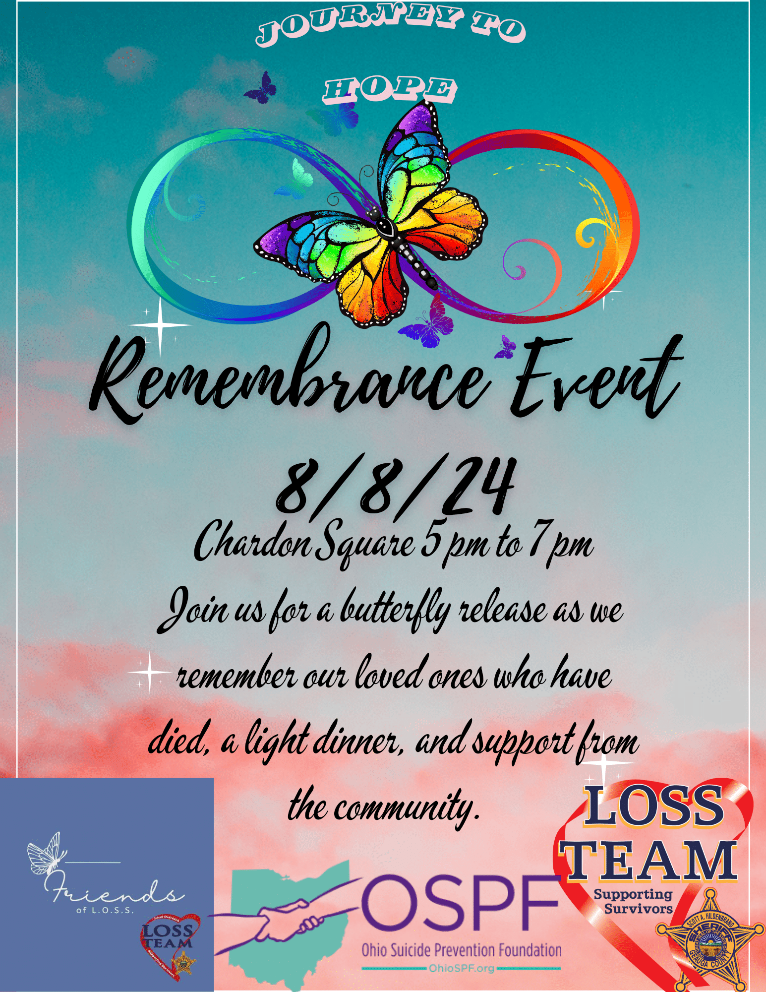 Sheriff’s Office, LOSS Team to Host Remembrance Event Aug. 8 | Geauga ...