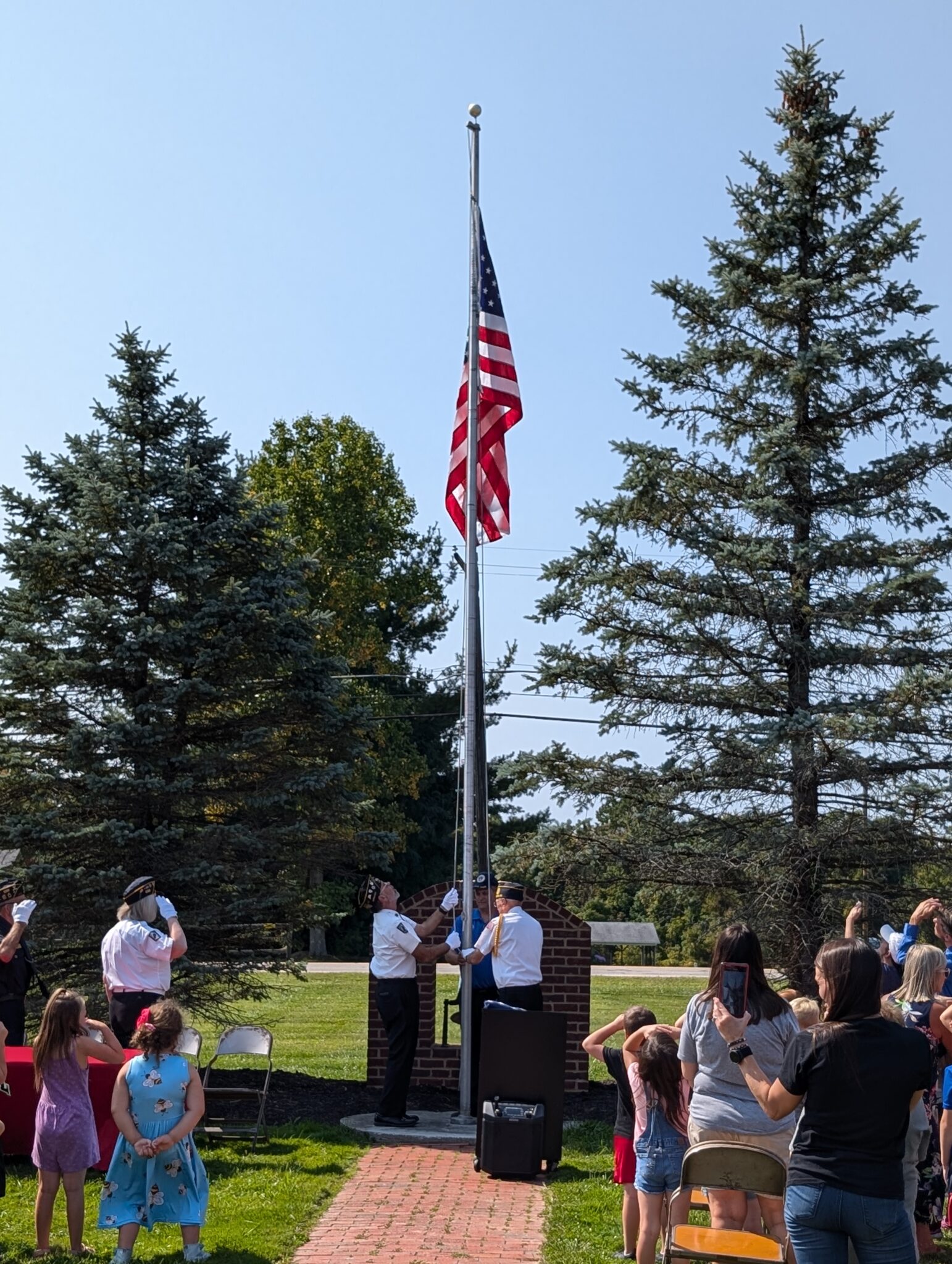 Chardon Schools: Munson Flag, Bell Rededicated | Geauga County Maple Leaf