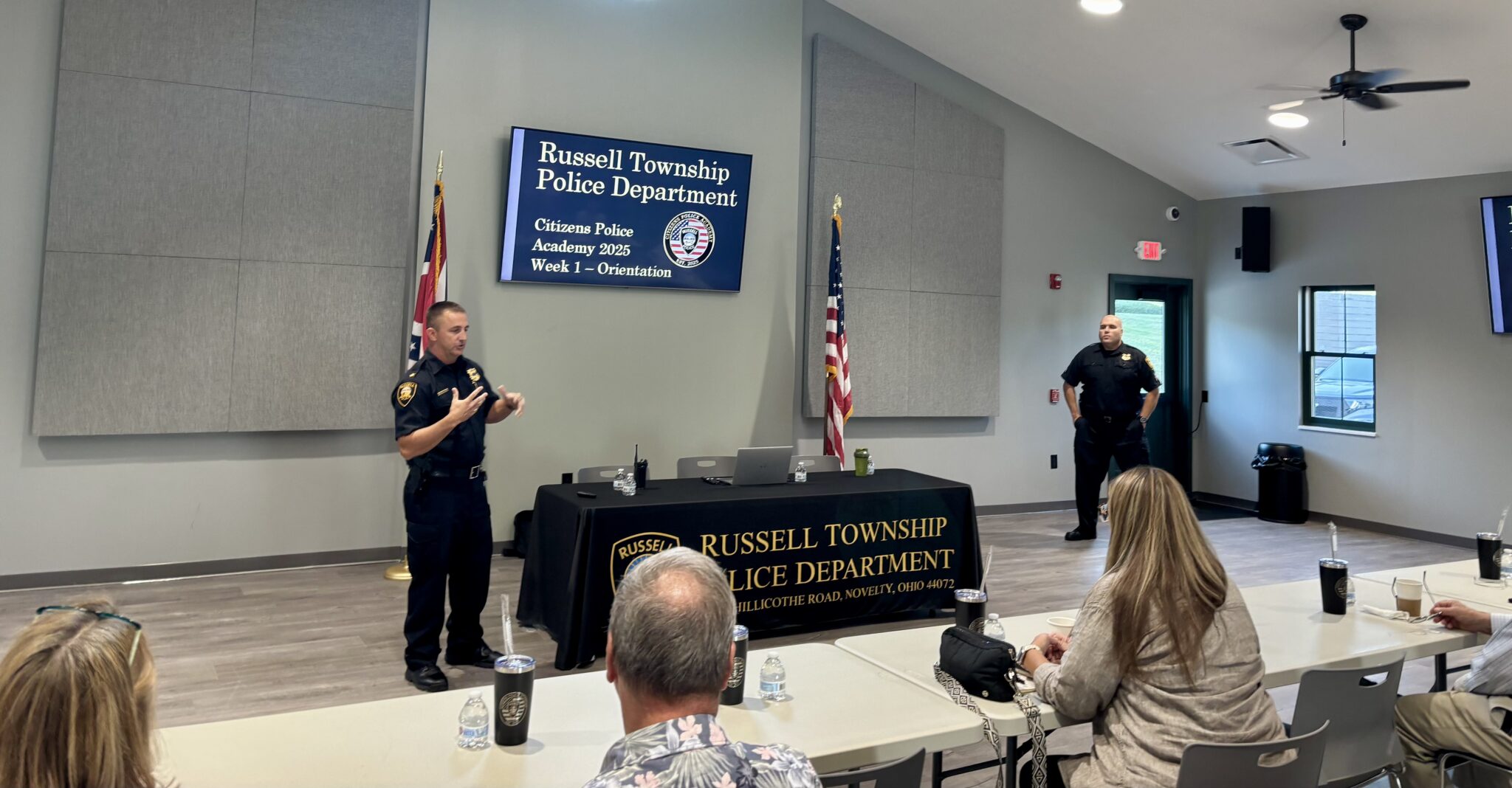 Russell PD Kicks Off First Citizens Academy in Russell | Geauga County ...