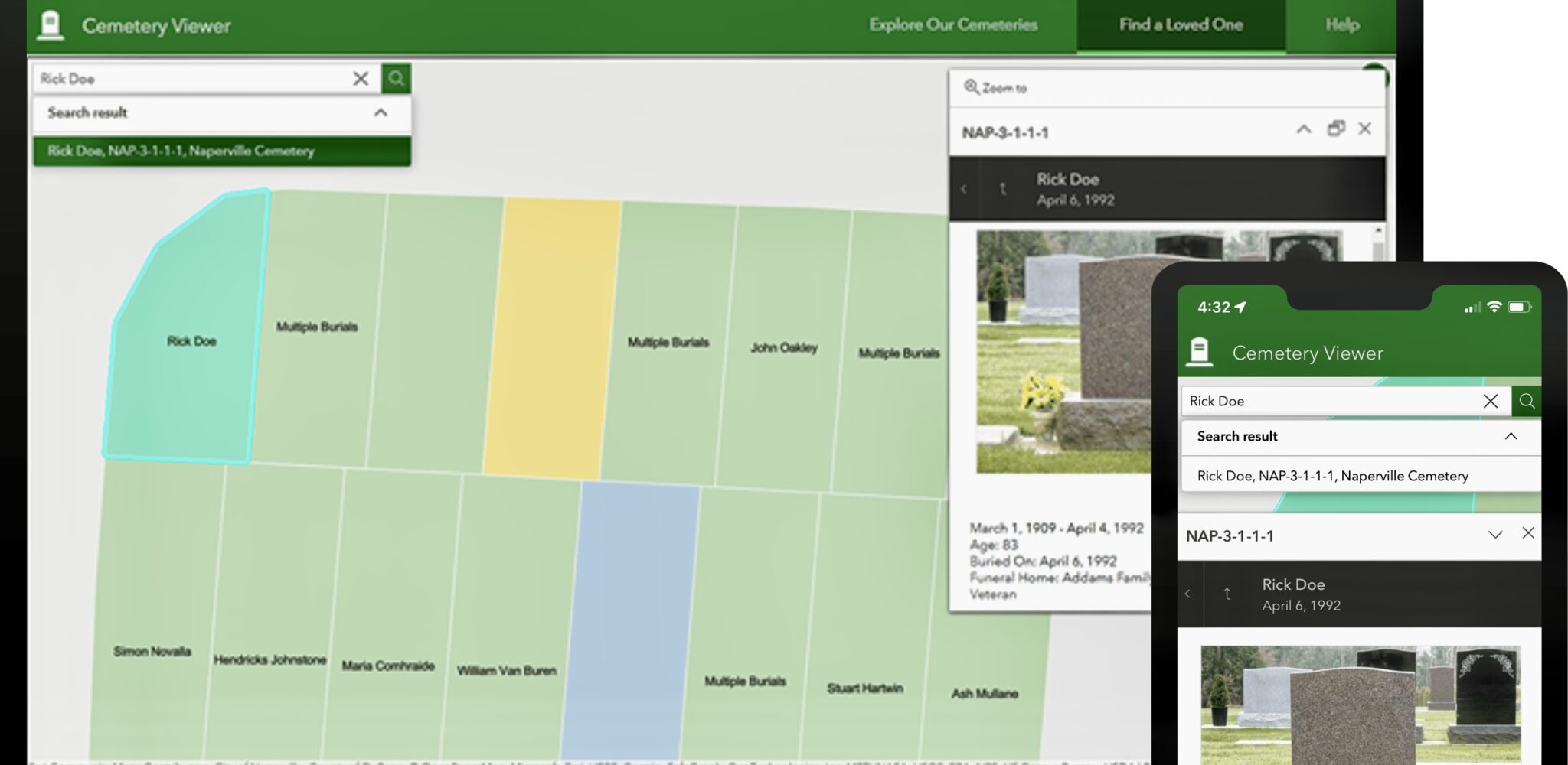 GIS to Beta Test New Cemetery Recordkeeping System | Geauga County ...