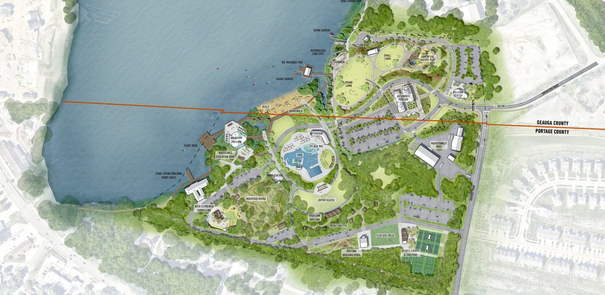 Bainbridge, Aurora Officials Collaborate on Park at Geauga Lake ...