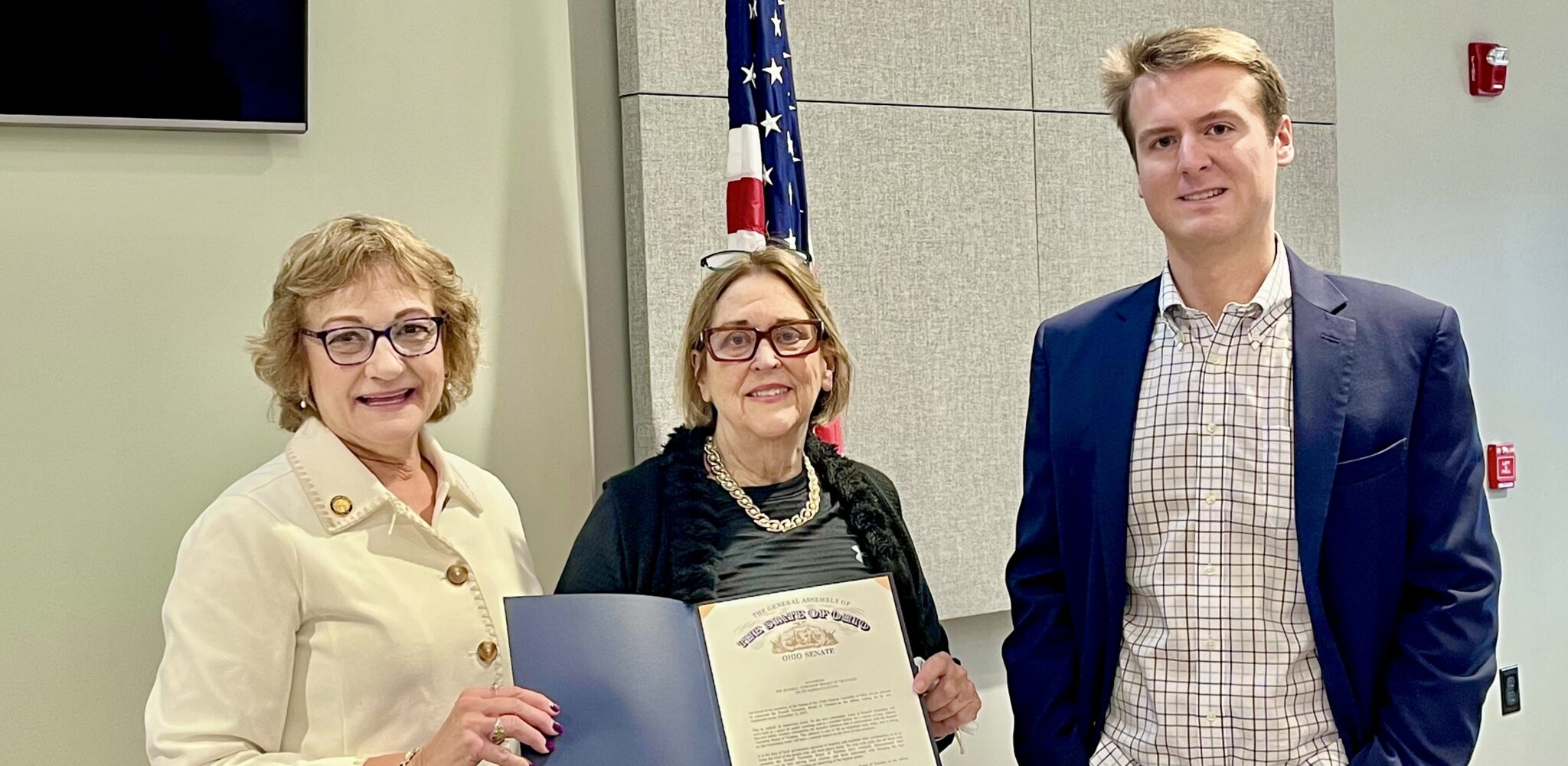 Russell Township Dedicates New Community Room; Ohio Senate Issues ...