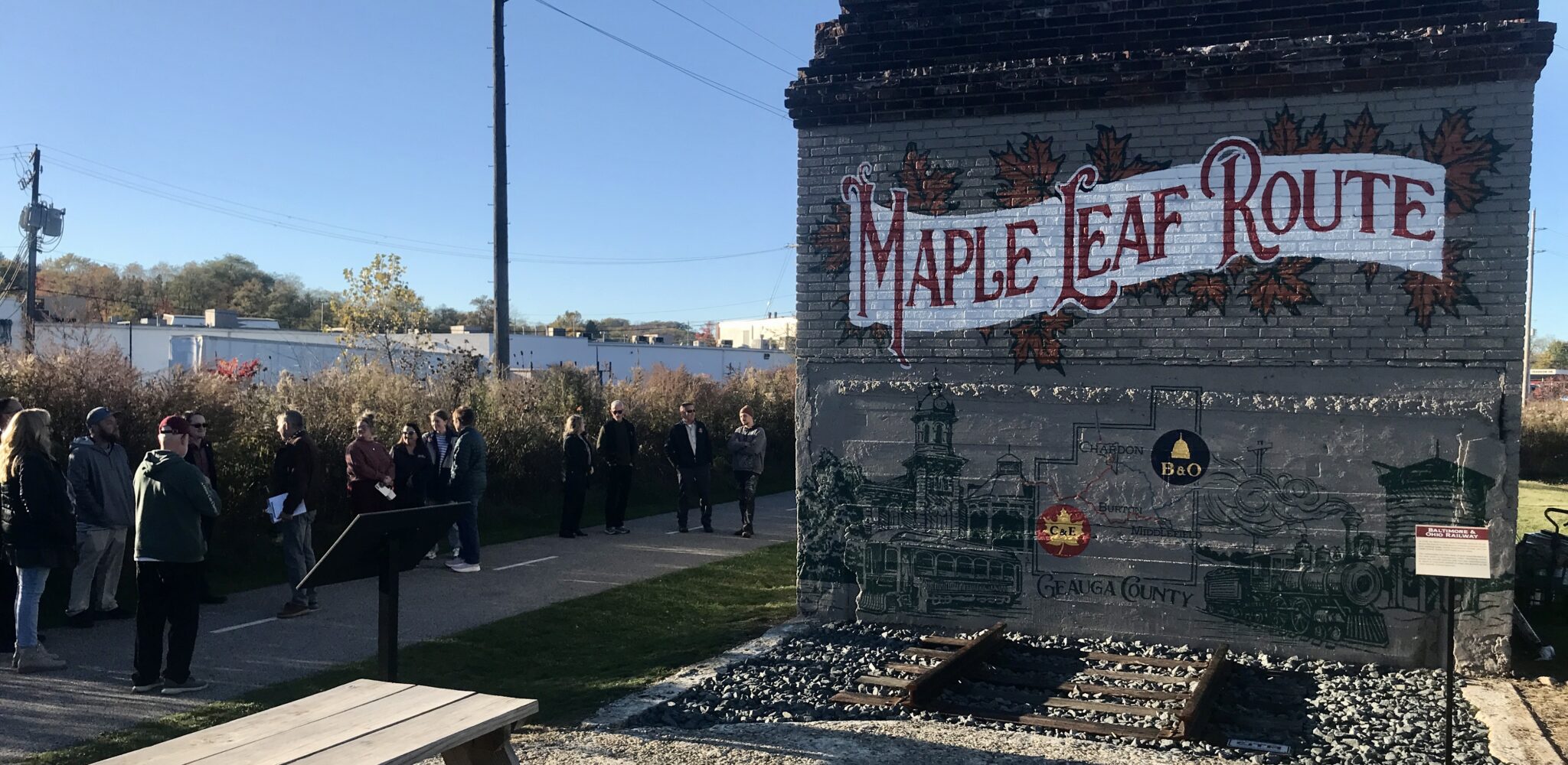 Murals Track Chardon’s History | Geauga County Maple LeafGeauga County ...