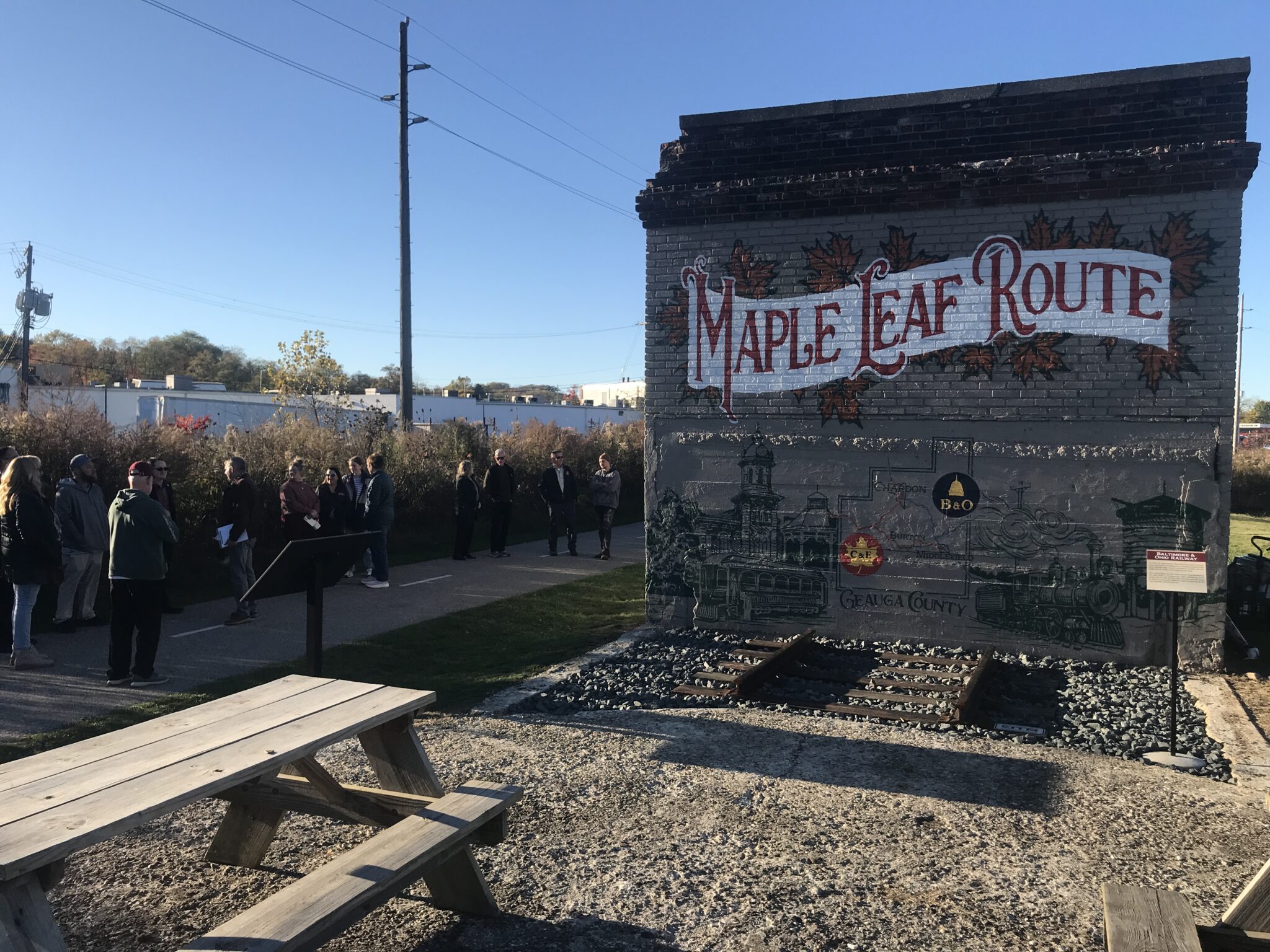 Murals Track Chardon’s History | Geauga County Maple LeafGeauga County ...