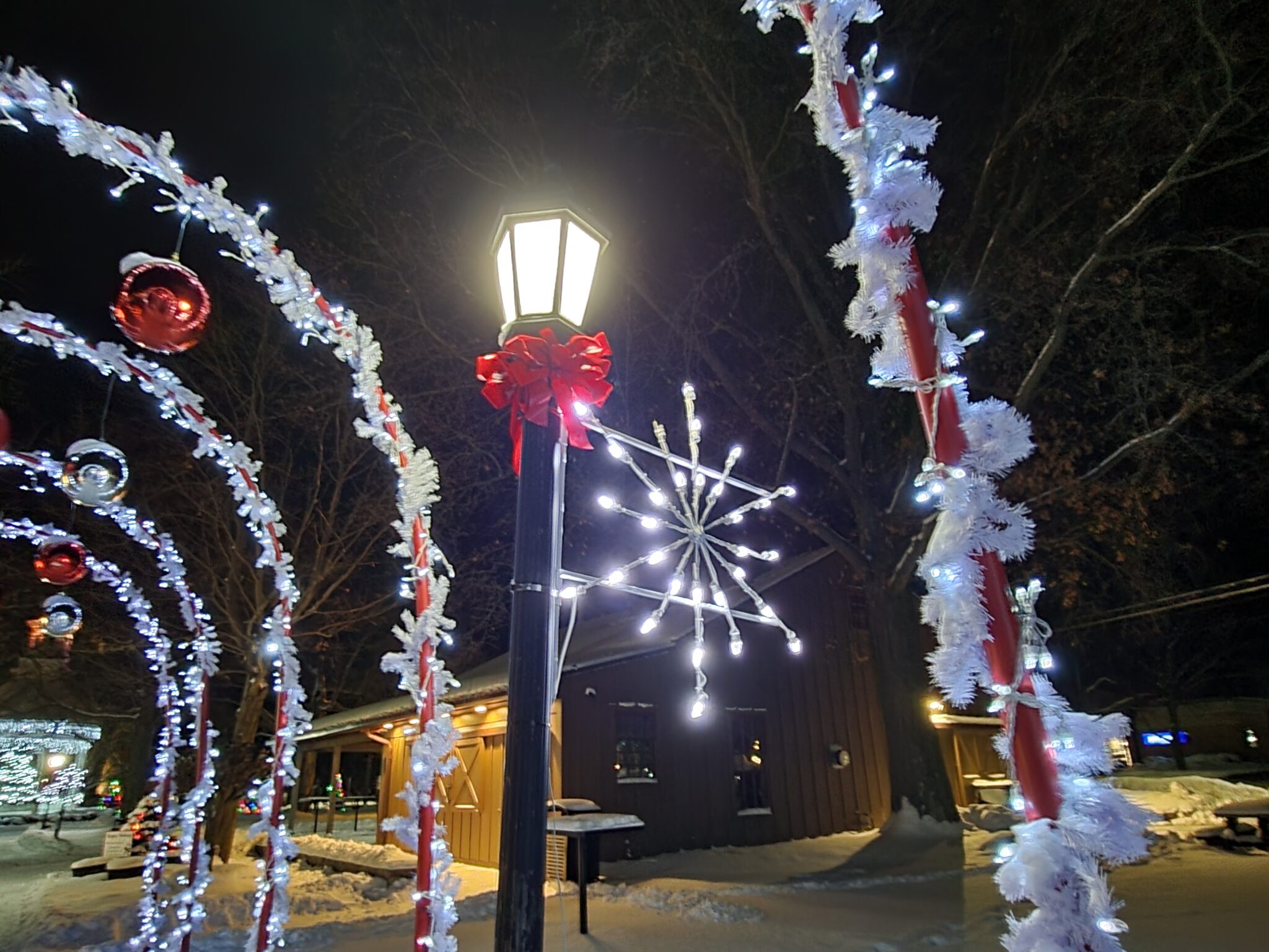 Community Spirit Shines Through Chardon Square Arches | Geauga County ...