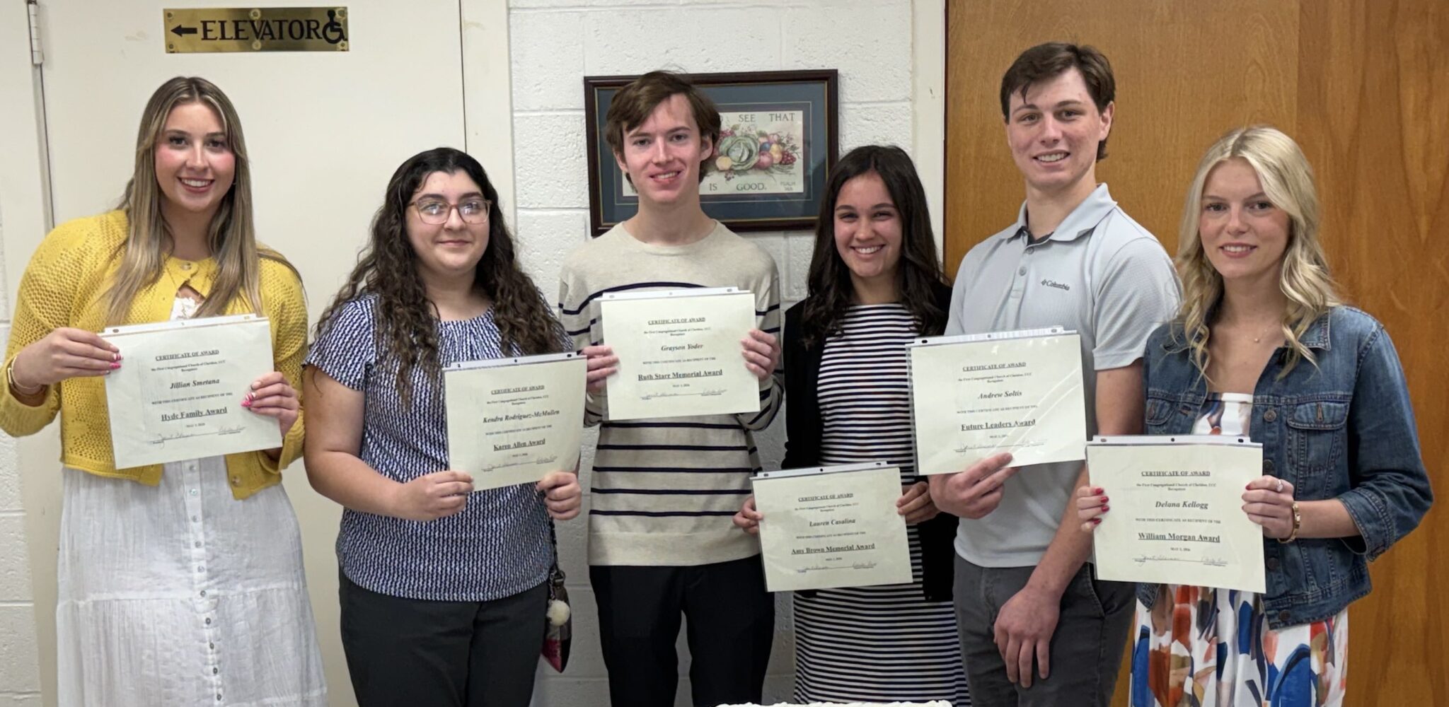 Claridon Church Awards Scholarships | Geauga County Maple Leaf